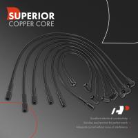 China 7x Spark Plug Wire Set for Jeep CJ5 66-71 CJ6 Commando DJ5 Buick Skylark 7mm for sale