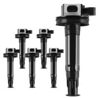 China 6x Ignition Coils with 2 Pins for Ford Flex Taurus 10-12 MKT MKS 10-13 V6 3.5L for sale