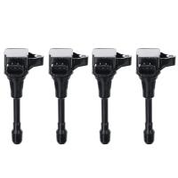 China 4x Ignition Coils with 3 Pins for Infiniti QX56 11-13 QX80 14-19 Nissan Armada for sale