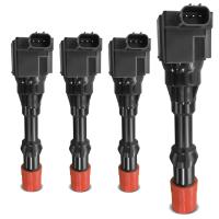 China 4x Ignition Coils with 3 Pins for Honda Civic Hybrid Sedan L4 1.3L 03-05 for sale