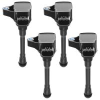 China 4x Ignition Coils with 3 Pins for Nissan NV2500 NV3500 Titan XD V8 5.6L 17-19 for sale