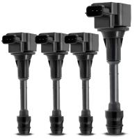 China 4x Ignition Coils with 3 Pins for Nissan Altima Sentra 02-06 X-Trail 02-13 for sale