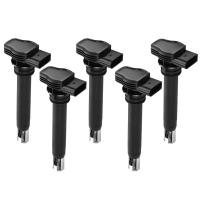 China 5x Ignition Coils with 4 Pins for Volkswagen Passat Jetta Beetle Rabbit Audi for sale