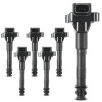China 6x Ignition Coils with 3 Pins for Porsche 911 Boxster Cayman 2006-2008 H6 for sale