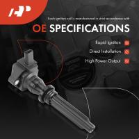 China 6x Ignition Coils for Jaguar F-Pace F-Type XE XF XJ 2013-2019 V6 3.0L 3 Pins for sale