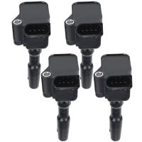 China 4x Ignition Coils with 4 Pins for Audi A3 A6 Quattro A8 Quattro S8 SQ7 2020-2021 for sale