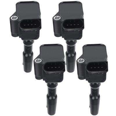 China 4x Ignition Coils with 4 Pins for Audi A3 A6 Quattro A8 Quattro S8 SQ7 2020-2021 for sale