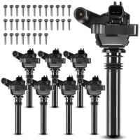 China 8x Ignition Coils with 2 Pins for Dodge Ram 1500 2500 3500 Durango Magnum 03-05 for sale
