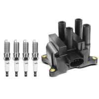 China Ignition Coil & IRIDIUM Spark Plug Kit for Ford Focus 00-04 Escape Mercury for sale