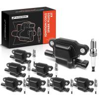 China 8x Ignition Coil & IRIDIUM Spark Plug Kits for Chevy Silverado 1500 07-13 GMC for sale