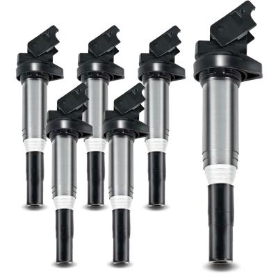 China 6x Ignition Coils with 3 Pins for BMW 328i 335i 525i 528i 640i 740Li M3 X3 X5 Z4 for sale