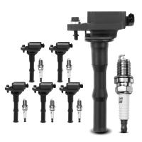 China 6x Black Ignition Coil & IRIDIUM Spark Plug Kits for Toyota Camry Avalon 3.0L for sale