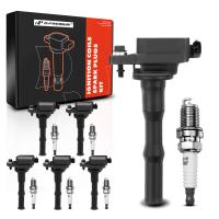 China 6x Black Ignition Coil & IRIDIUM Spark Plug Kits for Toyota Camry Avalon 3.0L for sale