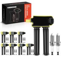China 8x Yellow Ignition Coil & 16x IRIDIUM Spark Plug Kits for Chrysler Dodge Jeep 5.7L for sale