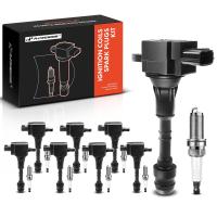 China 8x Ignition Coil & IRIDIUM Spark Plug Kits for Nissan Titan 04-07 Armada Infiniti for sale
