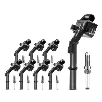 China 8x Black Ignition Coil & IRIDIUM Spark Plug Kits for Mercedes-Benz W212 E300 E350 for sale