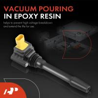 China 4x Ignition Coil with 3 Pins for Fiat 124 Spider 2017-2020 L4 1.4L for sale