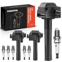 China 3x Black Ignition Coil & 6x IRIDIUM Spark Plug Kits for Toyota Camry 96-01 3.0L for sale