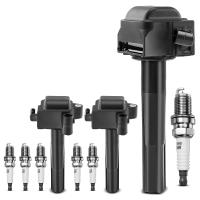 China 3x Black Ignition Coil & 6x IRIDIUM Spark Plug Kits for Toyota Camry 96-01 3.0L for sale