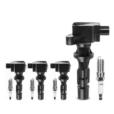 China 4x Ignition Coil & IRIDIUM Spark Plug Kits for Ford Fusion Mercury Milan 06-09 for sale