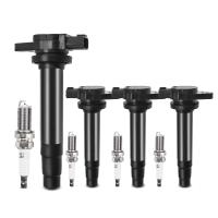 China 4x Ignition Coil & IRIDIUM Spark Plug Kits for Nissan Sentra 2000-2002 L4 1.8L for sale