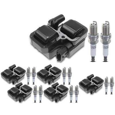 China 6x Ignition Coil & IRIDIUM Spark Plug Kits for Mercedes-Benz C CL E ML Chrysler for sale
