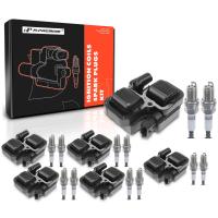 China 6x Ignition Coil & IRIDIUM Spark Plug Kits for Mercedes-Benz C CL E ML Chrysler for sale
