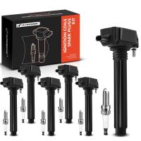 China 6x Black Ignition Coil & IRIDIUM Spark Plug Kits for Dodge Durango Jeep Ram VW for sale
