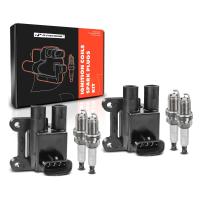 China 2x Ignition Coil & IRIDIUM Spark Plug Kits for Chevrolet Prizm Toyota 98-99 for sale