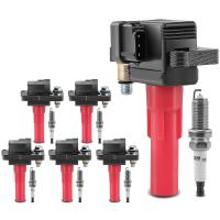 China 6x Black Ignition Coil & IRIDIUM Spark Plug Kits for Subaru Legacy Outback for sale