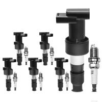 China 6x Black Ignition Coil & IRIDIUM Spark Plug Kits for Jaguar S-Type 03-08 X-Type for sale