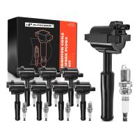 China 8x Ignition Coil & IRIDIUM Spark Plug Kits for Jaguar Vanden Plas XJ8 XK8 4.0L for sale