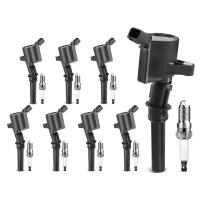 China 8x Ignition Coil & IRIDIUM Spark Plug Kits for Ford F-150 F-250 Super Duty 5.4L for sale