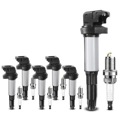 China 6x Ignition Coil & IRIDIUM Spark Plug Kits for BMW E46 E60 E65 E83 320i M3 X5 Z4 for sale