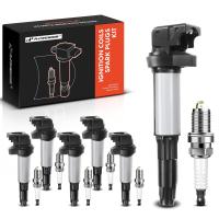China 6x Ignition Coil & IRIDIUM Spark Plug Kits for BMW E46 E60 E65 E83 320i M3 X5 Z4 for sale
