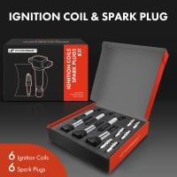 China 6x Ignition Coil & IRIDIUM Spark Plug Kits for BMW E46 E60 E65 E83 320i M3 X5 Z4 for sale