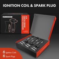 China 6x Ignition Coil & IRIDIUM Spark Plug Kits for Chrysler Sebring Dodge Charger VW for sale