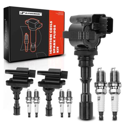 China 3x Black Ignition Coil & 6x IRIDIUM Spark Plug Kits for Kia Sedona Hyundai 3.5L for sale