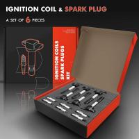 China 6x Black Ignition Coil & IRIDIUM Spark Plug Kits for Suzuki Verona 2006 L6 2.5L for sale