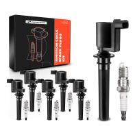 China 6x Ignition Coil & IRIDIUM Spark Plug Kits for Ford Escape Mazda MPV Mercury for sale