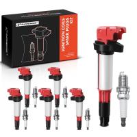 China 6x Red Ignition Coil & IRIDIUM Spark Plug Kits for BMW 325Ci 03-06 Z3 01-02 for sale