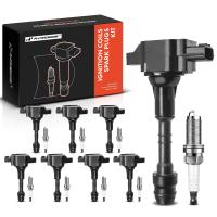 China 8x Ignition Coil & IRIDIUM Spark Plug Kits for Nissan Armada Titan INFINITI QX56 for sale