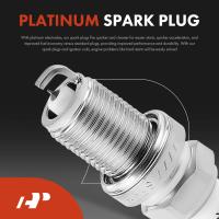 China 1x Black Ignition Coil & 4x IRIDIUM Spark Plug Kits for Hyundai Elantra 01-02 2.0L for sale