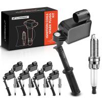 China 8x Black Ignition Coil & IRIDIUM Spark Plug Kits for Mercedes-Benz GLS63 AMG for sale