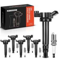 China 6x Ignition Coil & IRIDIUM Spark Plug Kits for Toyota Camry 2004-2006 Highlander for sale