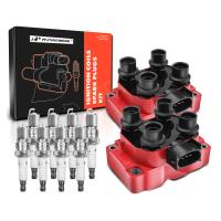 China 2x Ignition Coil & IRIDIUM Spark Plug Kits for Ford F-150 Lincoln Town Car for sale