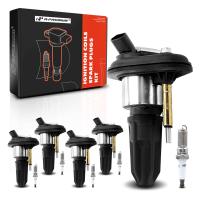 China 5x Black Ignition Coil & IRIDIUM Spark Plug Kits for Chevrolet Colorado GMC Hummer for sale