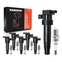 China 6x Ignition Coil & IRIDIUM Spark Plug Kits for Hyundai Santa Fe Sonata Kia for sale