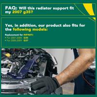 China Radiator Support Assembly for INFINITI G35 2007-2008 G37 2008-2009 V6 3.7L 3.5L for sale