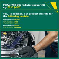 China Radiator Support Assembly for Nissan Pathfinder 13-20 INFINITI JX35 QX60 L4 2.5L for sale